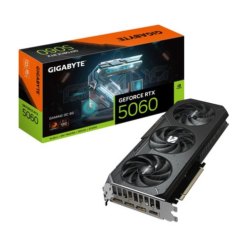 Gigabyte nVidia GeForce RTX 5060 GAMING 8GB 128bit GV-N5060GAMING OC-8GD rev. 1.0 grafička karta