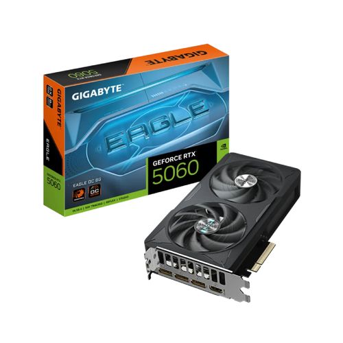 Gigabyte nVidia GeForce RTX 5060 EAGLE OC 8GB 128bit GV-N5060EAGLE OC-8GD rev 1.0 grafička karta