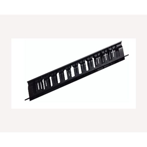 MAXPRO LINE Panel ranzirni 19 inča, kanalica, plasticni, 1U