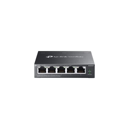 TP-LINK_ ES205GP 5-Port 10/100Mbps Gigabit Switch sa 4-Port PoE+