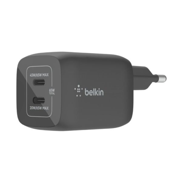 BELKIN Kućni punjač Boost Charge 65W, crna