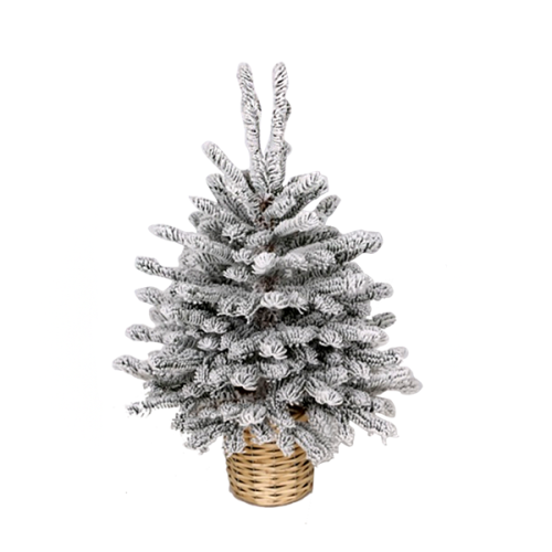 Novogodišnja jelka u saksiji bela 60cm 250308