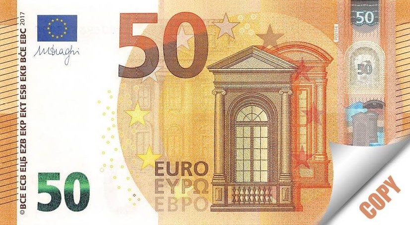 NOTES 50 EURO 4536 OP