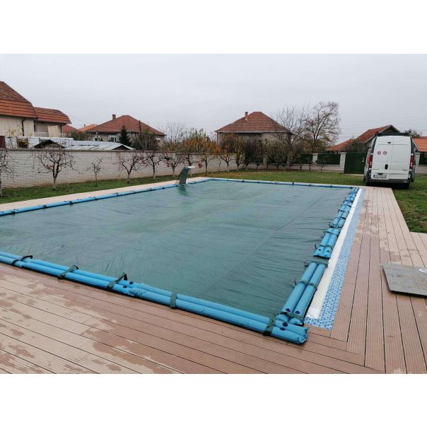 Nero Zimski prekrivač sa vodenim tegovima za bazen 7x3.5