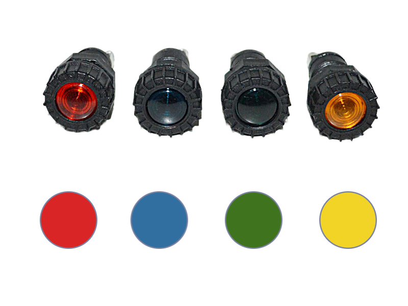 Kontrolna lampa sa sijalicom 12V