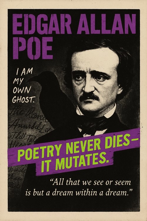 Edgar Allan Poe - Poetry never dies #Serija: Shadow and Memory