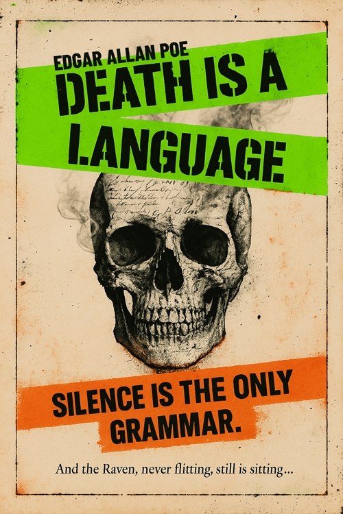 Edgar Allan Poe - Death is a language #Serija: The Raven Manifesto