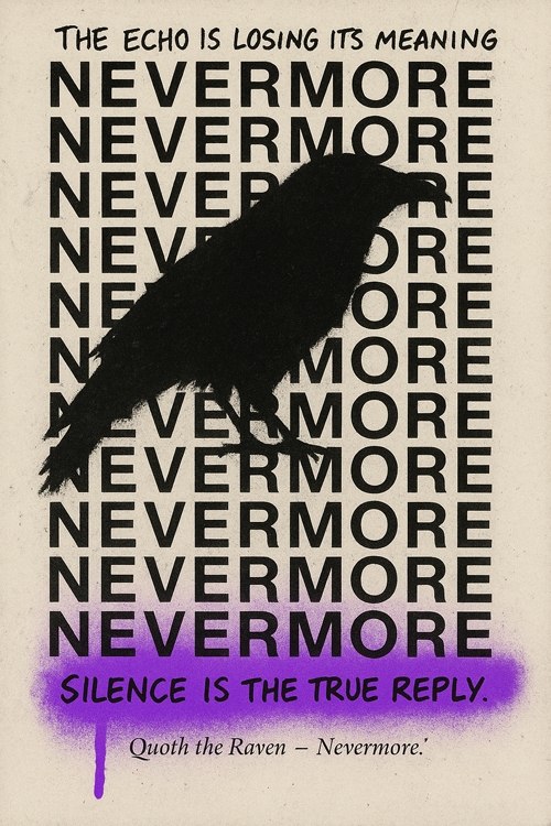 Edgar Allan Poe - The Raven - Nevermore #Serija: Symbolic Cycle of Death and Word