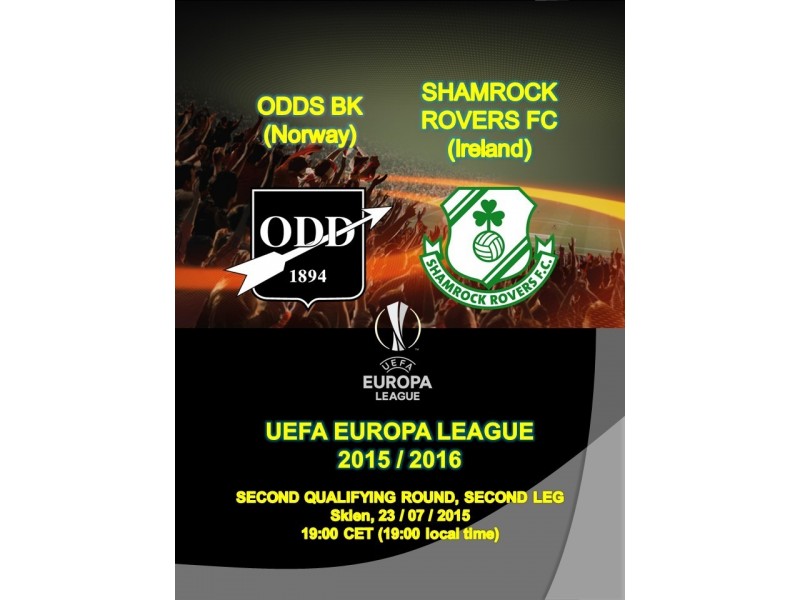 2015, ODDS - SHAMROCK ROVERS! Liga Evrope.