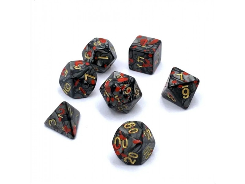 DND kockice black red