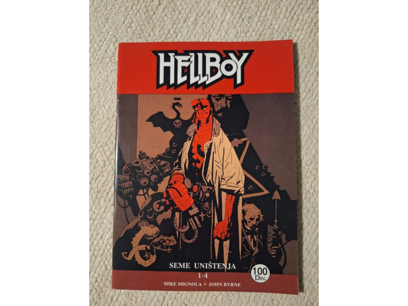 HELLBOY Seme uništenja (1-4) (System comics)--GLANCER--