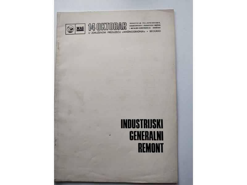 Mag Industriski generalni remont