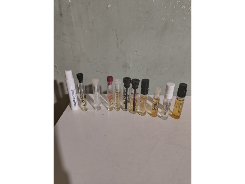 LOT MINIJATURA POZNATIH ORIGINAL PARFEMA