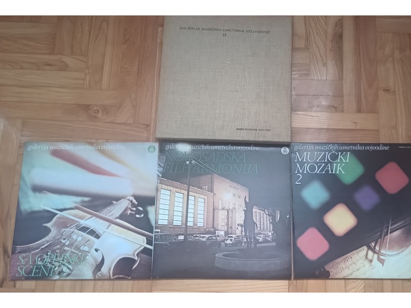 Galerija muzickih umetnika Vojvodine x 3 LP