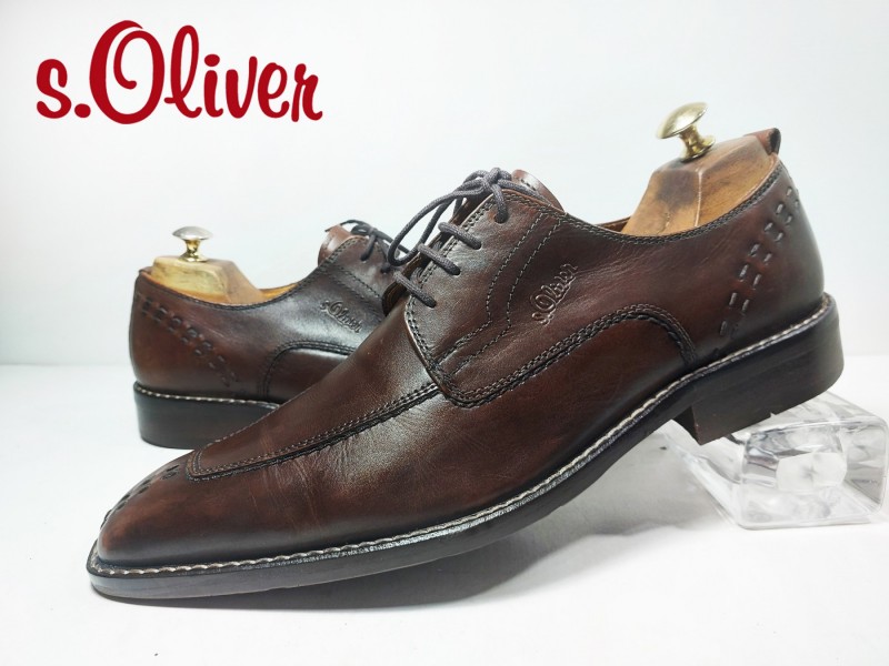 S OLIVER - elegantne kožne cipele br. 44,5