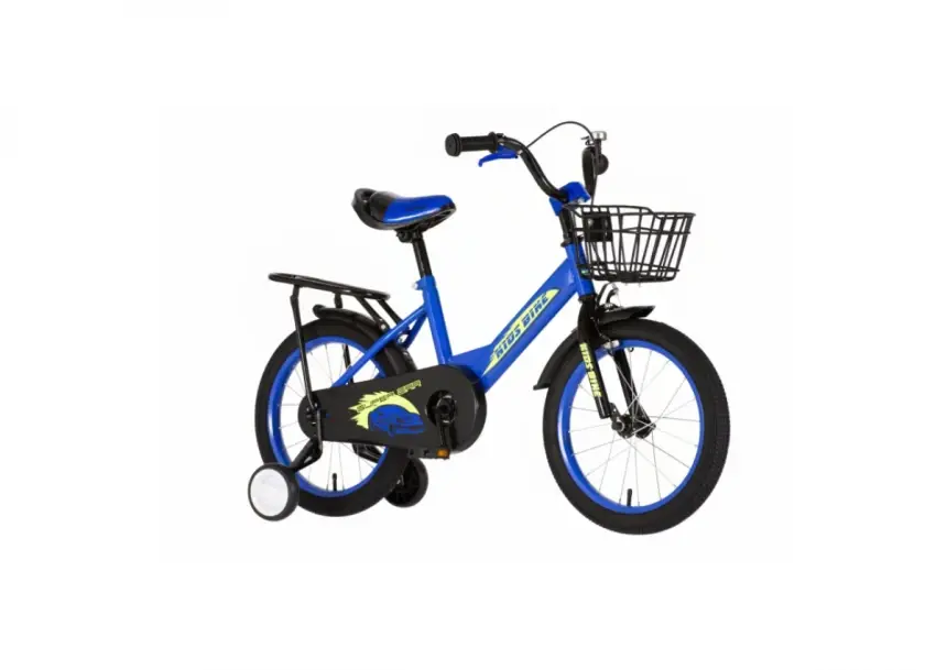 Kids bike super car plava 16 2024