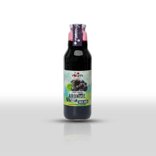 Volim - ceđeni sok aronija 750 ml