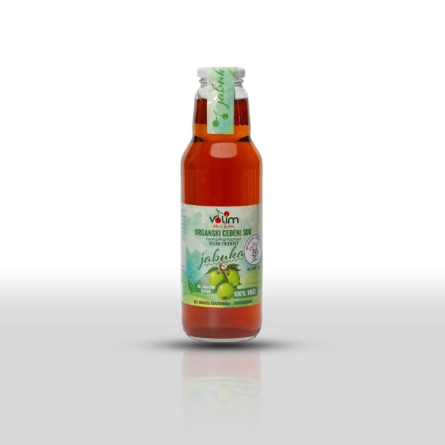 Volim - organski ceđeni sok jabuka 750 ml