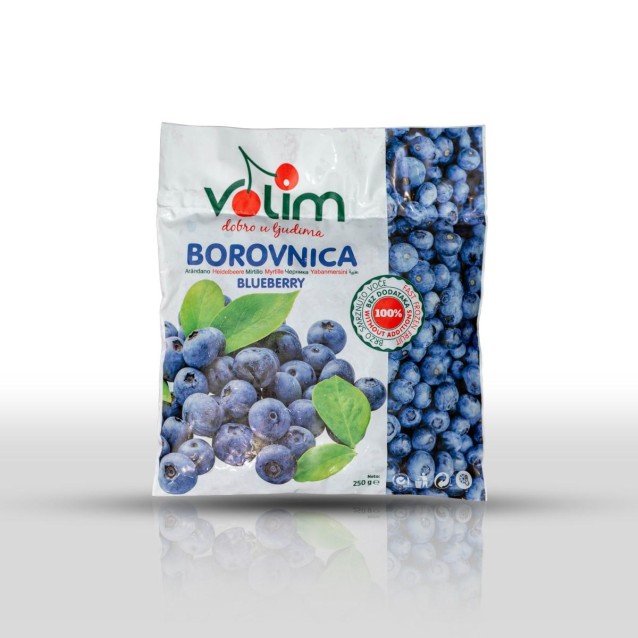 Volim - borovnica smrznuta 250 g