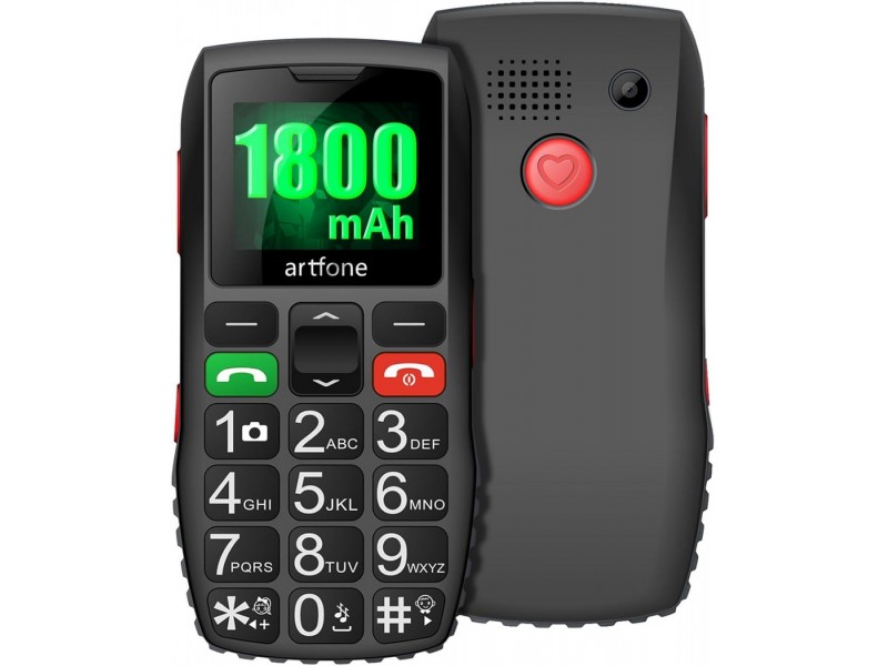 ARTFONE C1 Mobilni telefon sa velikm tipkama za starije