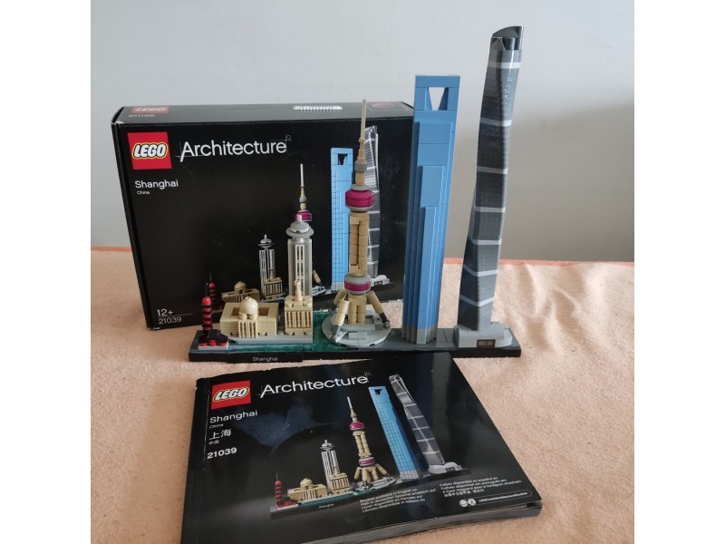 Lego Architecture Šangaj