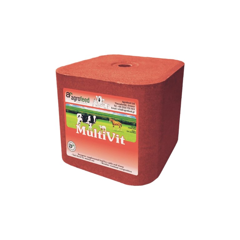 MINERALNI BLOK-LIZALICA MULTIVIT 10kg za goveda, ovce i koze