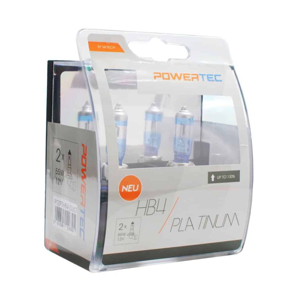 Auto sijalice Powertec Platinum +130% HB4 /cena za par sijalica/