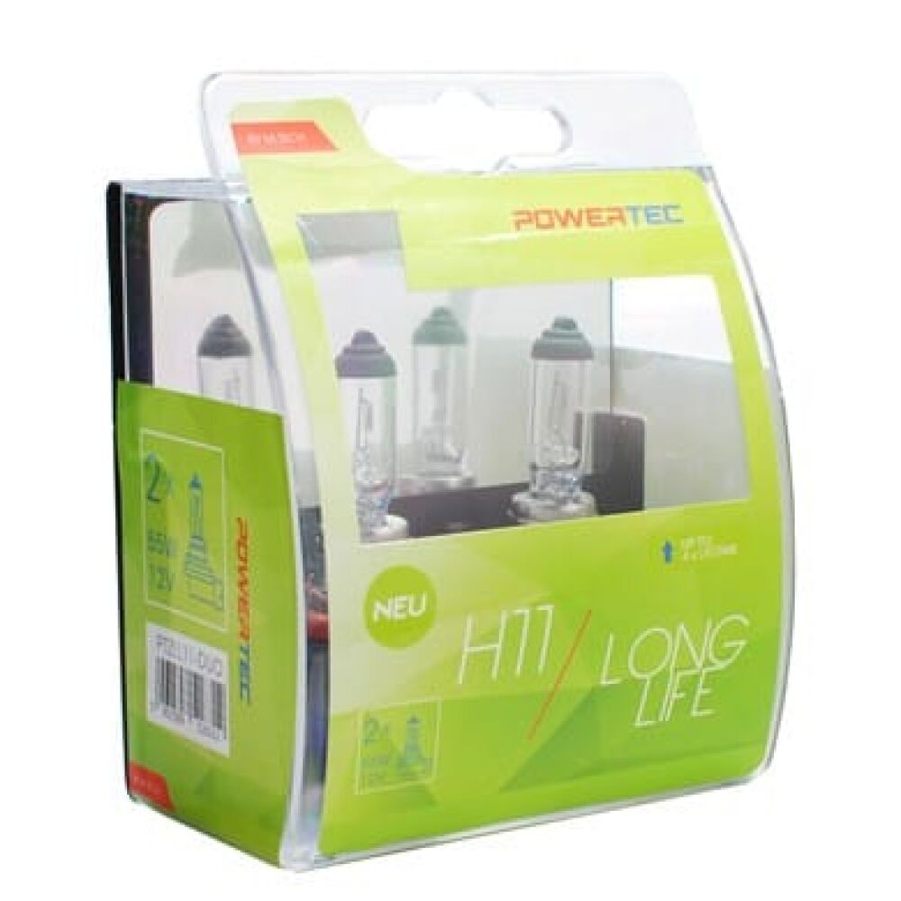 Auto sijalica Powertec Long Life H11 /cena za par sijalica/