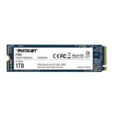 PATRIOT P300 1TB M.2 NVMe PCIe 3.0 2100MBs/1650MBs P300P1TBM28