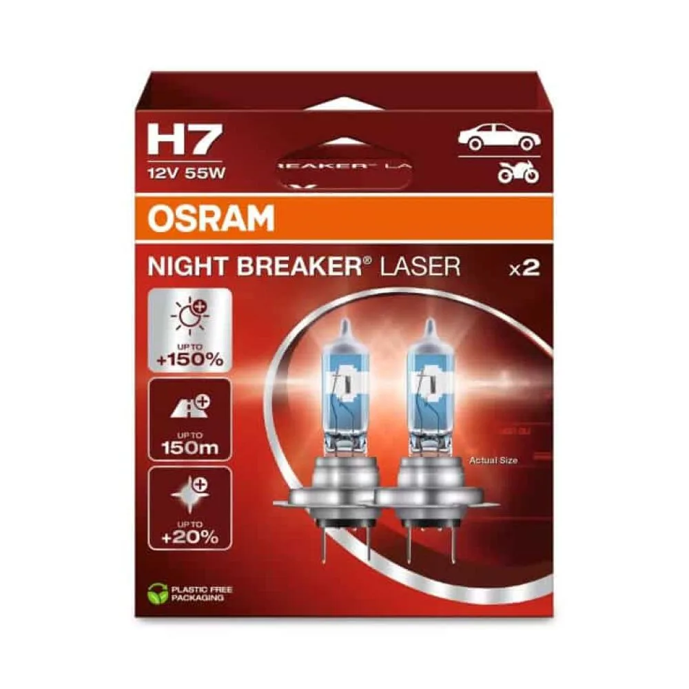 Auto sijalica Osram 12VH7 Night Breaker Laser