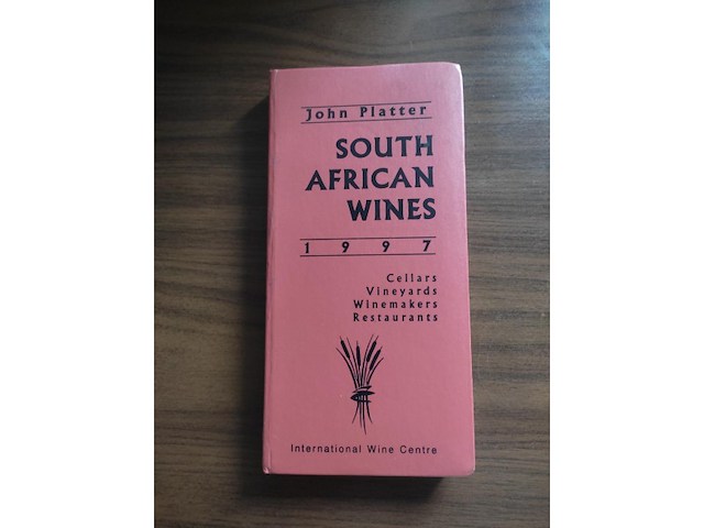 South african wines 1997 John Pkatter