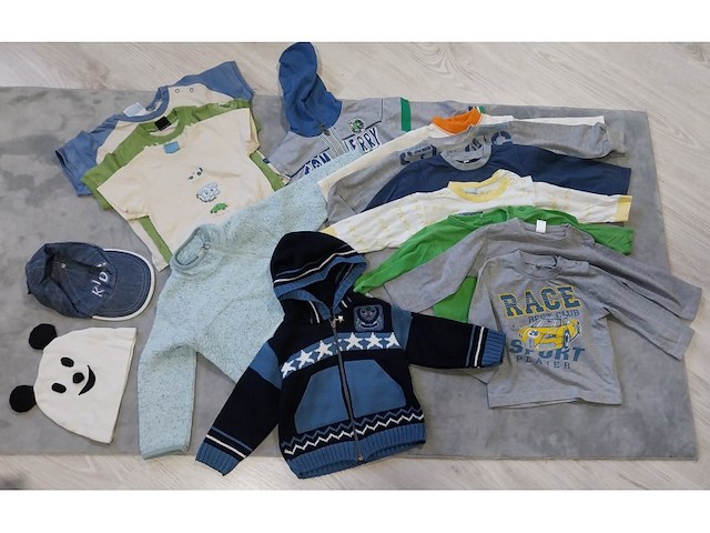 SET STVARI ZA DECAKE VEL 86 - UKUPNO 15 KOMADA