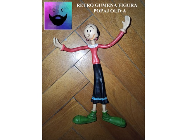 Stara gumena figura - Oliva Popaj 1970`