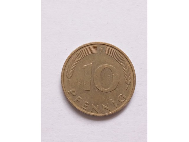 10 Pfennig 1995.g - D - Nemačka -