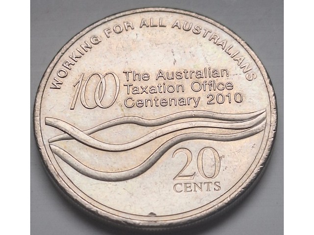 20 Centi 2010 Australija jubilarac