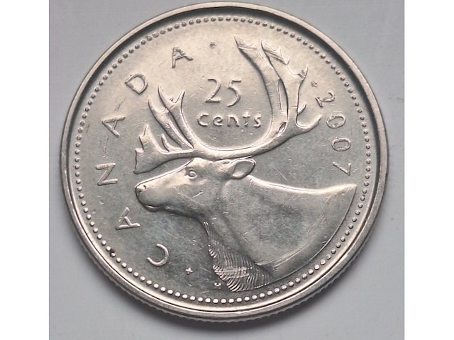 25 Centi 2007 Kanada