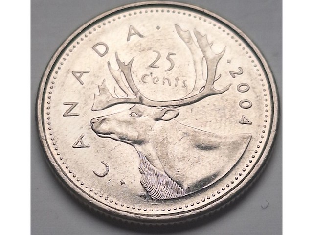 25 Centi 2004 Kanada