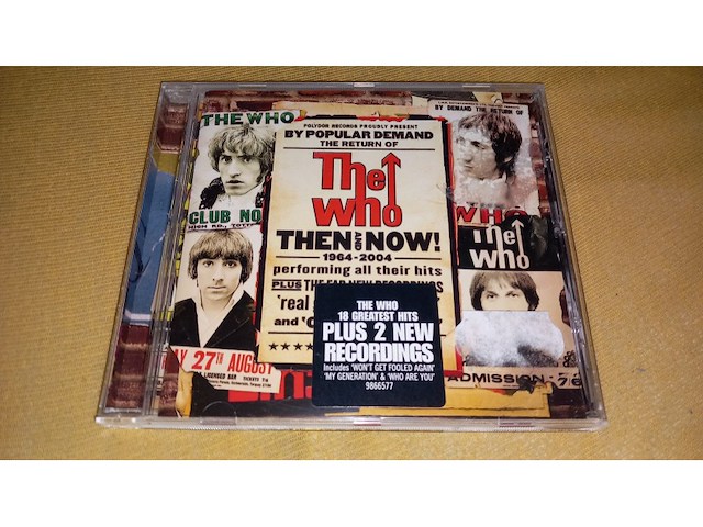 The Who - Then And Now (CD, EU)