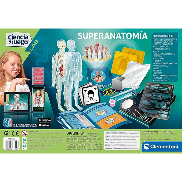 Superanatomy Clementoni (EN+US) CL75104