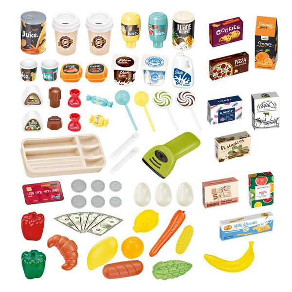 Supermarket veliki set sa kolicima na baterije 451162
