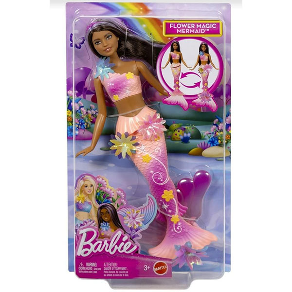 Barbie lutka Magična cvetna sirena - brineta 1100042748