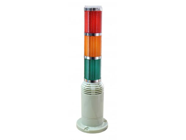 ME-LTA203-3 crvena-naranandžasta-zelena signalna lampa, totem 220V (bez tonskog signala) Mitea Electric