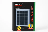 ZOLVZ Solarni Panel ZO-035WP - Visokokvalitetni Panel sa Punjenjem Mobilnih i LED Svetlom