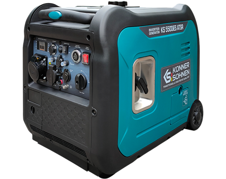 Könner & Söhnen inverter bešumni benzinski agregat KS 5500iE S ATSR, 5.5kW / 230V
