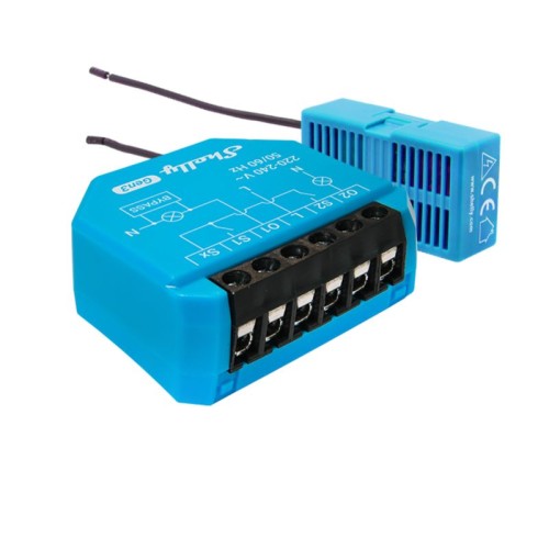 SHELLY 2L GEN3 - DVOKANALNI WiFi MODUL 0.8A (200W) I 2.9A (700W) BEZ NULE
