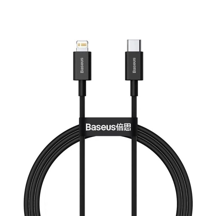 Kabl Baseus Type-C to Lightning 1.0m 20W CATLYS-A01 Black