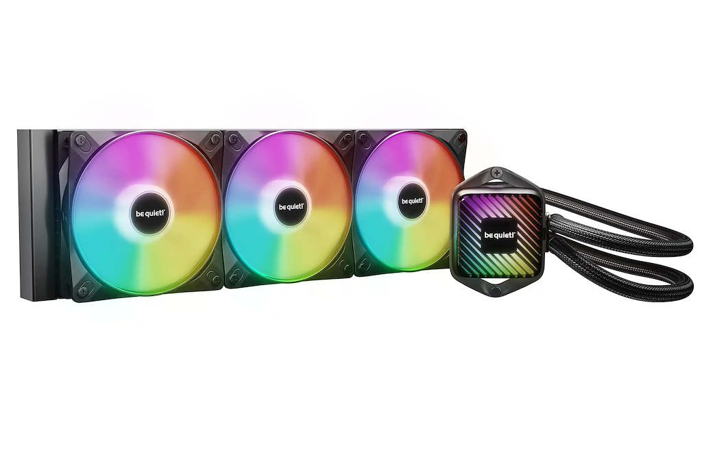 be quiet! PURE LOOP 3 LX, 360mm [LGA-1851 & AM5], PWM pump, Three Light Wings LX PWM fan 120mm, ARGB Cooling Block, Easy-to-access refill port, Mounting set