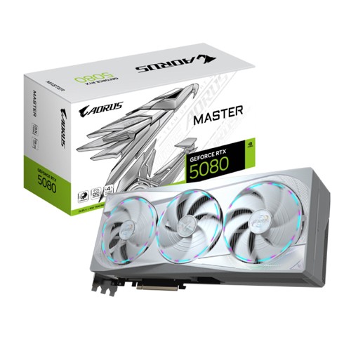 AORUS GeForce RTX 5080 MASTER ICE 16GB