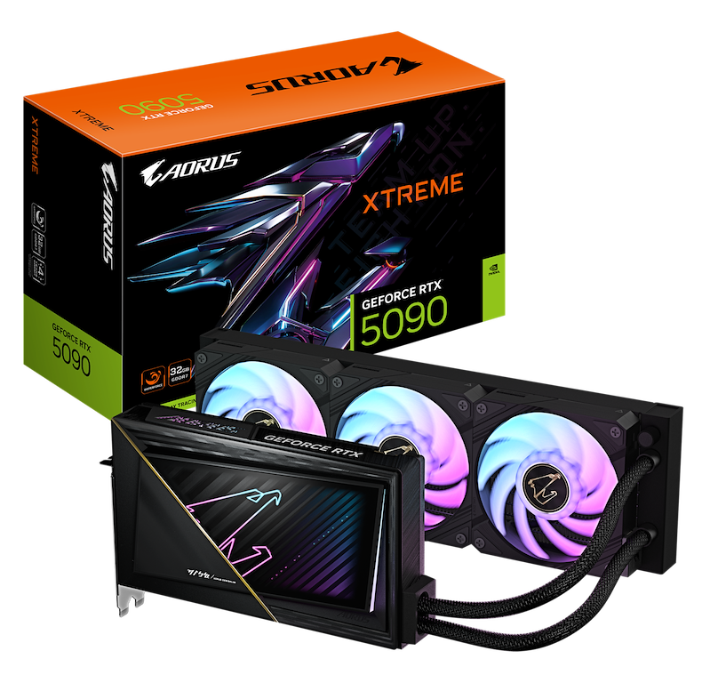 AORUS GeForce RTX 5090 XTREME WATERFORCE 32GB