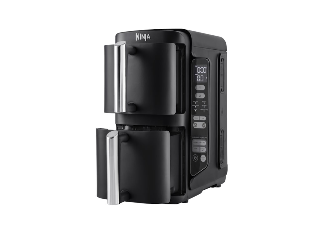 NINJA Airfryer, dupla korpa, 7.6L, 2470W, crna, SL300EU